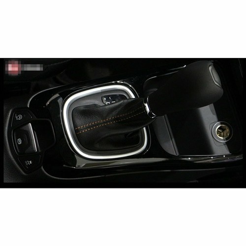 For Jeep Compass 2017 2018 Chrome Gear Shift Knob Control Pannel Frame ...