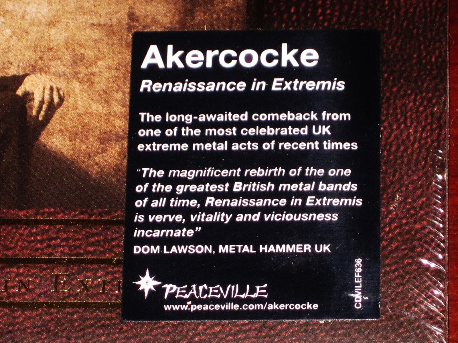 Renaissance in Extremis by Akercocke (CD, 2017) for sale online | eBay