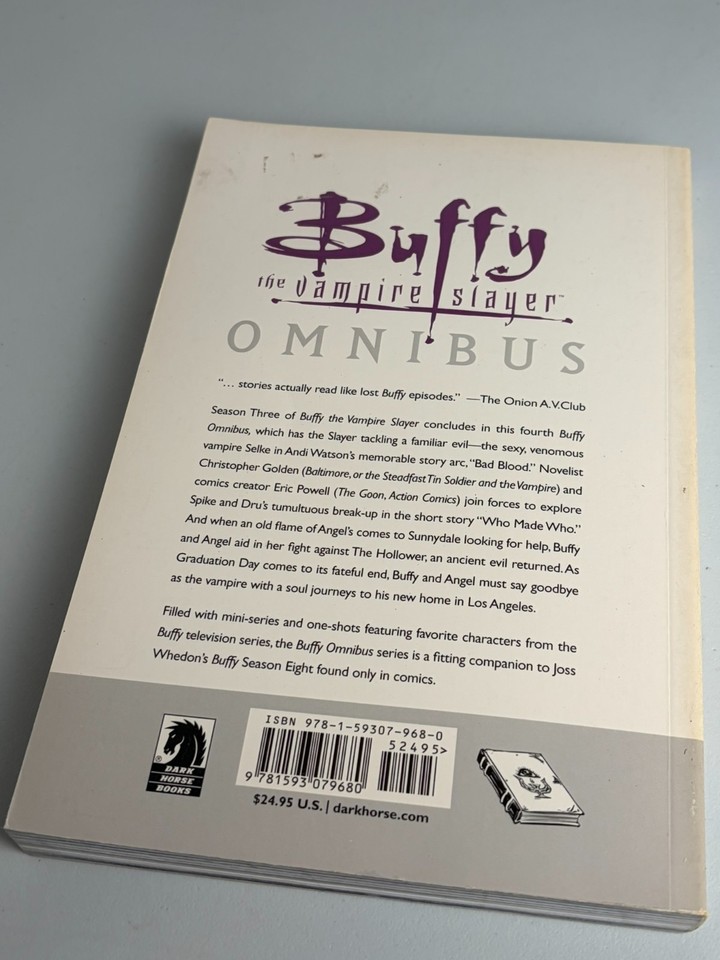 Buffy the Vampire Slayer Omnibus Complete Set Vol 1 -7 Graphic Novels ...