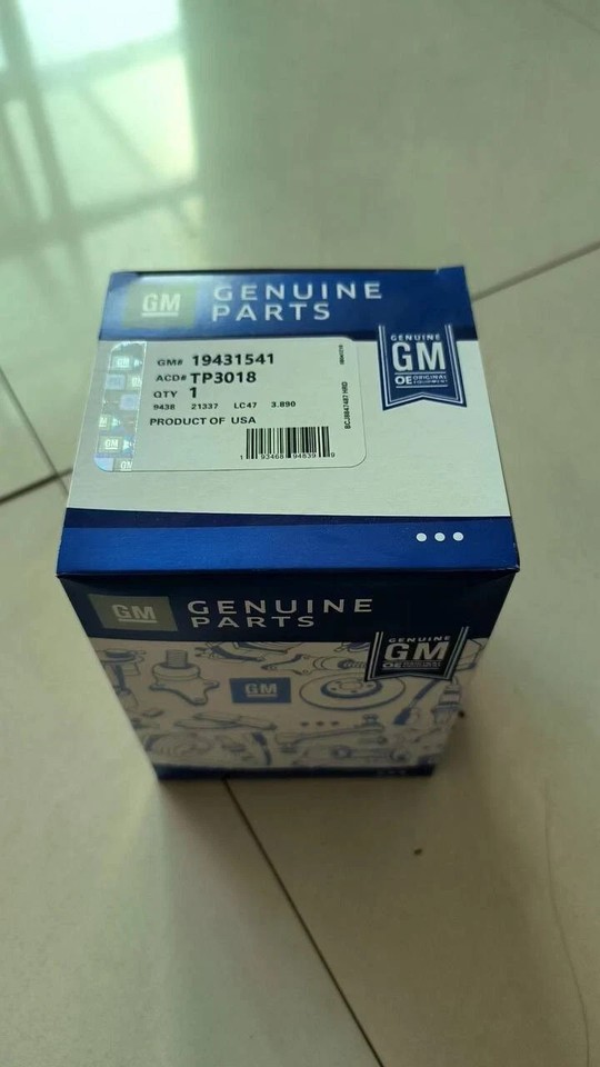 Pack of 1 ACDelco TP3018 Fuel Filter (19431541) – Reliable OEM ...