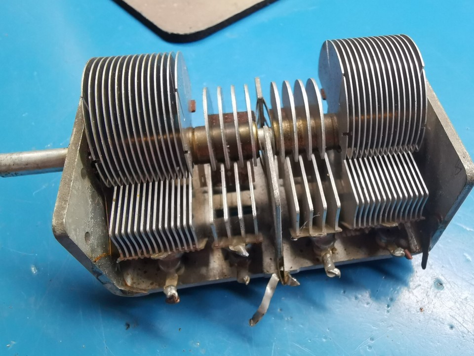 10pF to 590pF And 10pF to 25pF Quad Gang Variable Air Capacitor | eBay