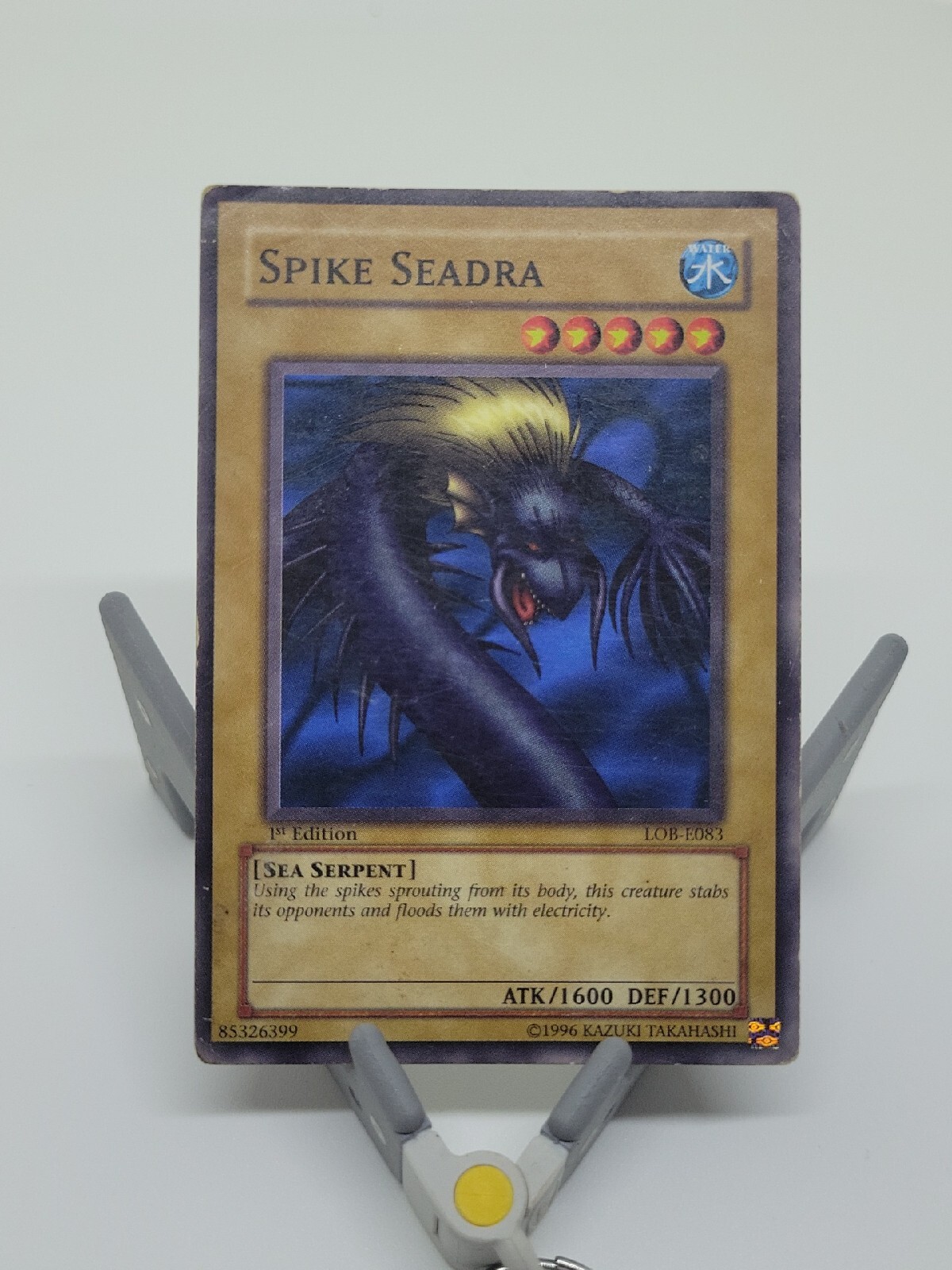 Yu-Gi-Oh! TCG Spike Seadra Legend of Blue Eyes White Dragon LOB-103 1st ...