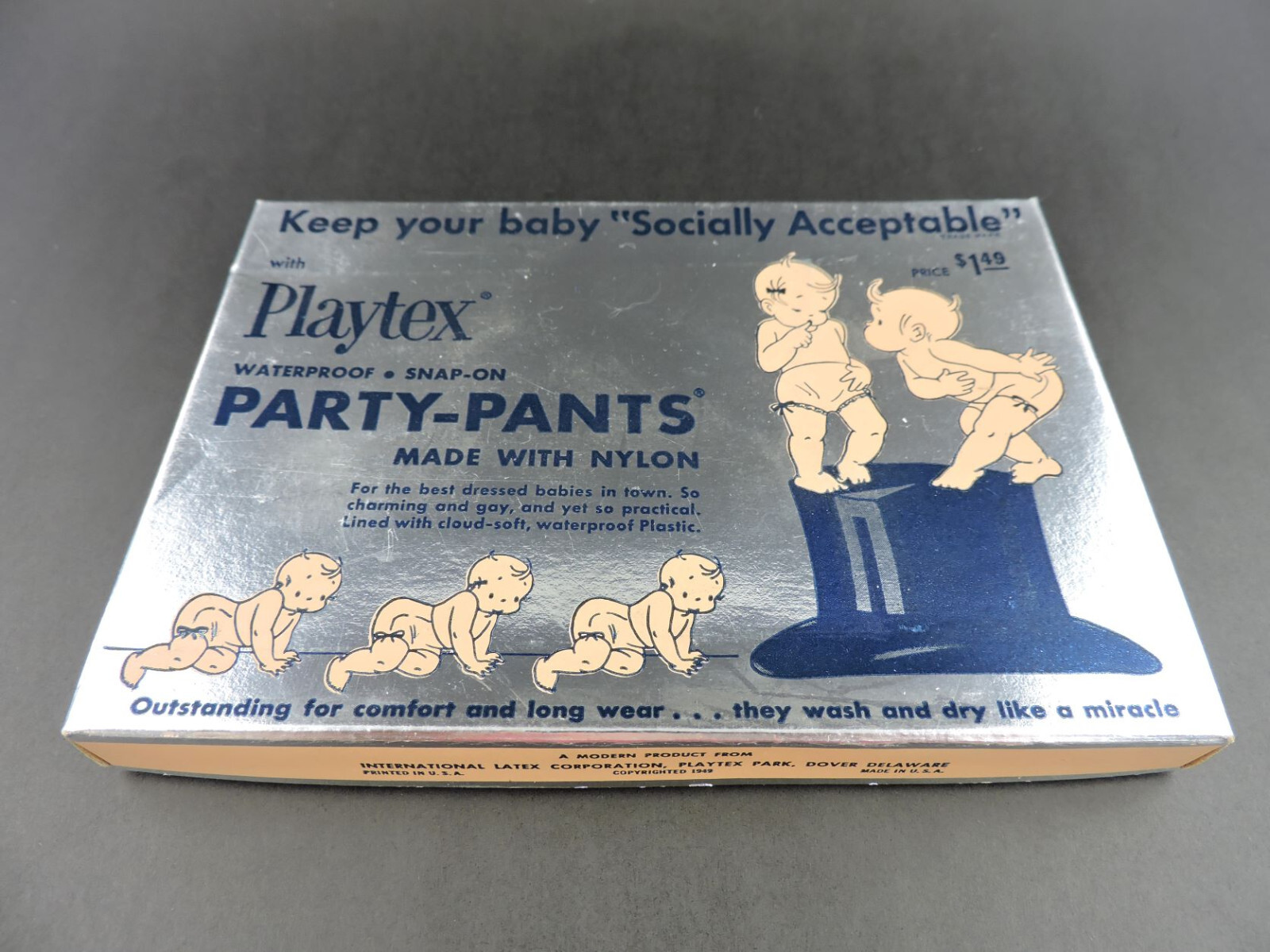 Vintage 1950s Playtex Baby Party Pants Mint Mid Centu… - Gem