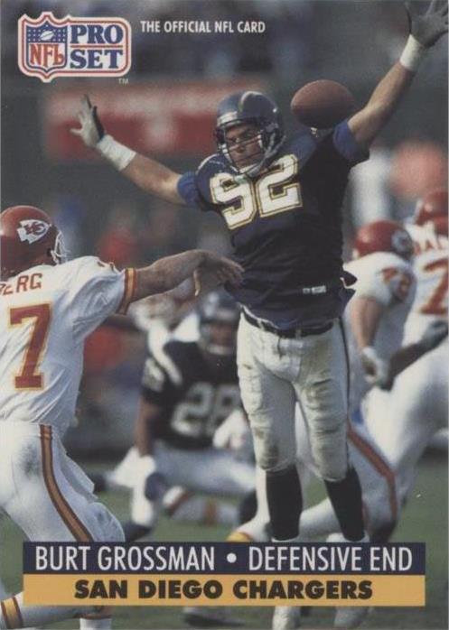 1991 Pro Set Burt Grossman #283 for sale | eBay