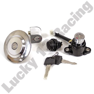 Full lock set for Lexmoto Michigan 125 Sinnis Hoodlum 125 Ignition lock ...