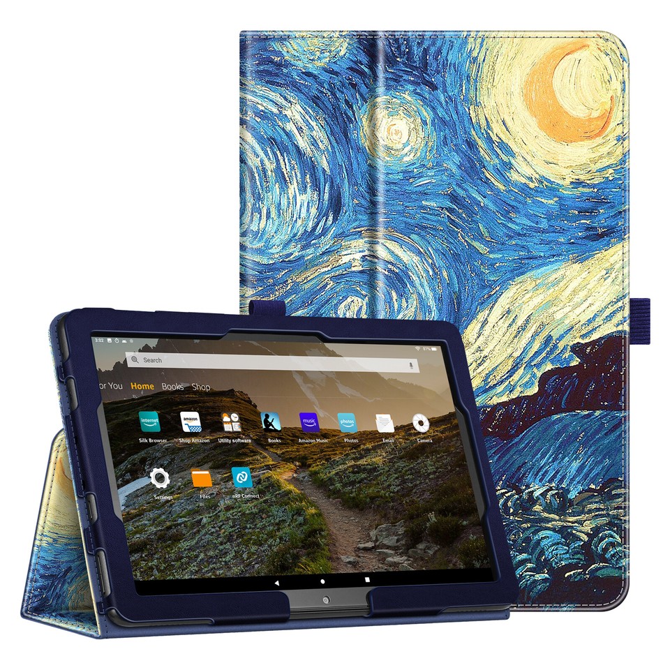 Folio Case for All-New Amazon Fire HD 10 / Fire HD 10 Plus 11th 2021 ...
