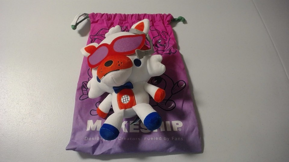 Slippy Plush Gamer Youtuber SLYP1E FNAF Fanfiction Makeship Only 1474 ...