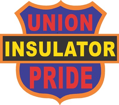 Insulator union pride shield hard hat sticker, CI-19 | eBay