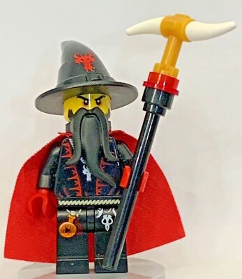 Lego mini figure Dragon Wizard with staff , Castle Kingdoms set- 70403 ...