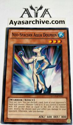 Neo-Spacian Aqua Dolphin - LCGX-EN017 - Common - Unlimited Edition NM ...