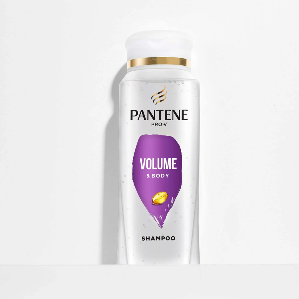 Pantene Pro-V Volume and Body Shampoo, All Hair Types, 10.4 Fl Oz ...