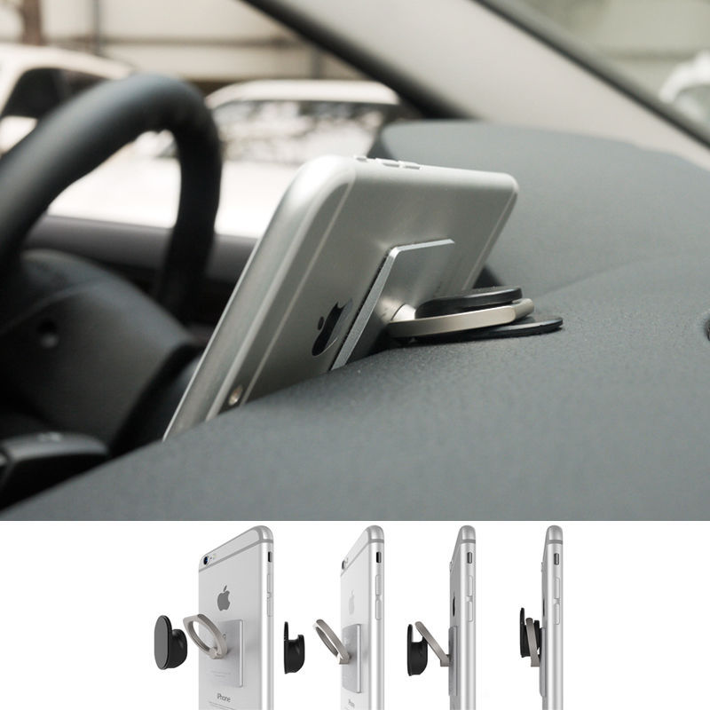 360° Universal Rotating Ring Stand Holder +3 Hook Mounts For All Cell ...