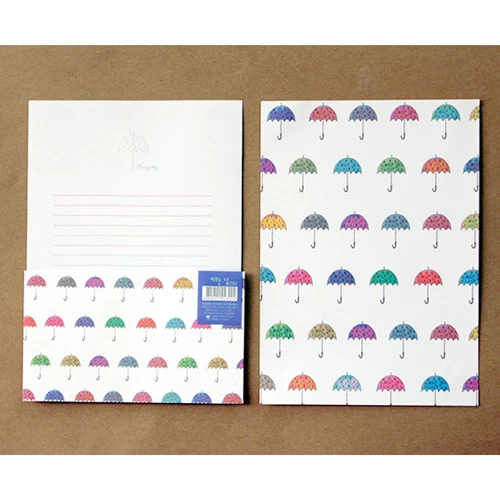 Umbrella Writing Template