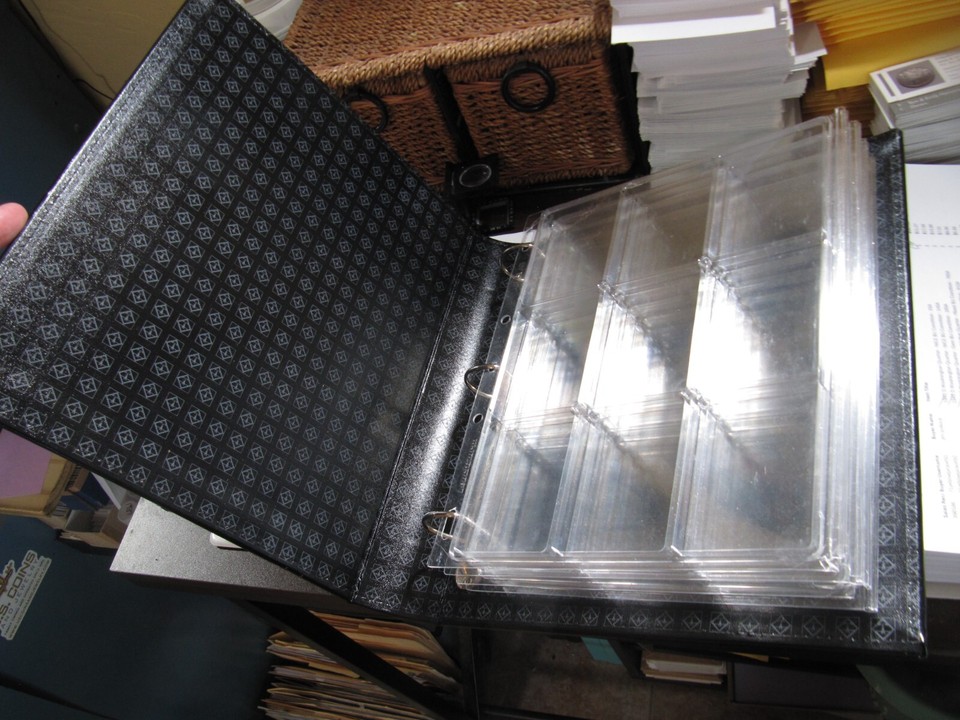 PCGS/NGC/ANACS Slab Deluxe Album w Slipcase (Holds 36) - NICE As Shown ...