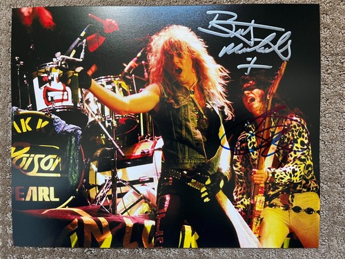 BRET MICHAELS & BOBBY DALL SIGNED 11X14 POISON PROOF AUTOGRAPH | eBay