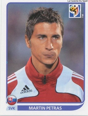 475 MARTIN PETRAS # SLOVAKIA STICKER PANINI WORLD CUP SOUTH AFRICA 2010 ...