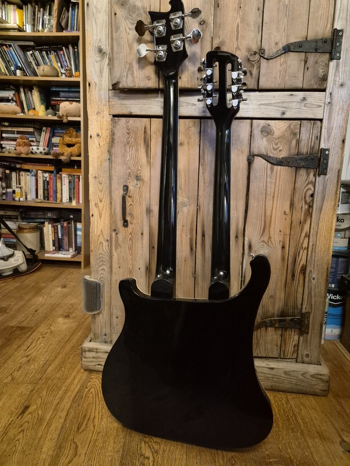 Double Neck Electric Guitar Bass 12 String 4 String Geddy Lee | eBay UK