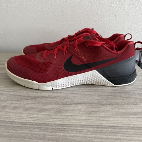 Nike Metcon Red Flywire Cross Training Crossfit Shoes 704688-616 Men’s ...