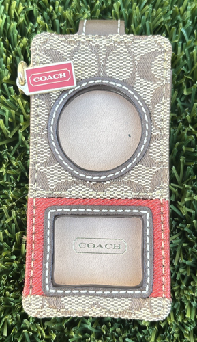 Unisex Brown Coach Signature Canvas Apple iPod Nano Case | eBay
