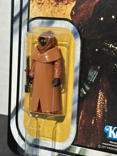 Star Wars 1977 Jawa Action Figure - On Custom Novelty 12bk & Vinyl Cape ...