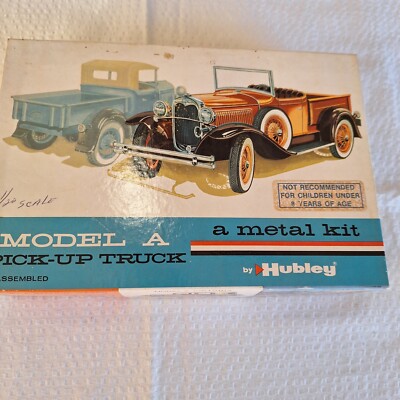 Hubley metal model car kit model a pick up model#4855 | eBay