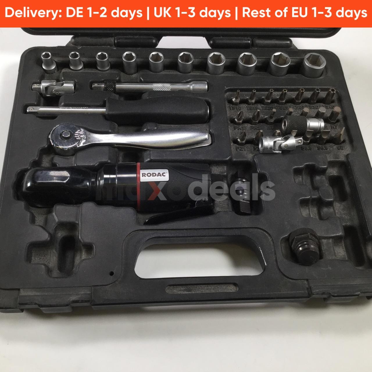 Rodac RC582 Tool Box ratchet spanner Kit Ratschenschlüssel New NFP | eBay