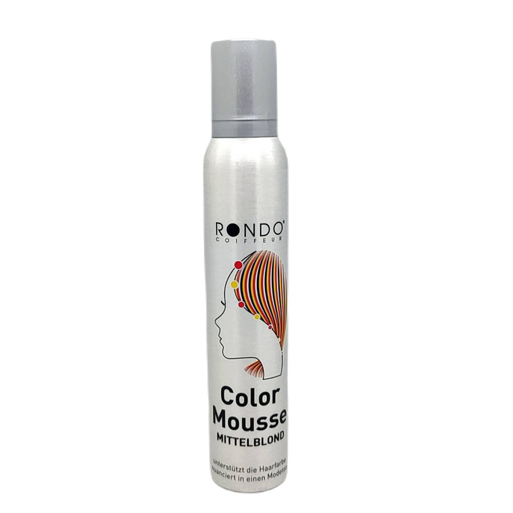 Rondo Color Mousse Mittelblond Schaumtönung Farbschaum 200ml mit ...