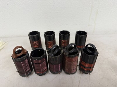 Lot Of 9 - 5 PIN PLUG IN SHORTWAVE COILS Ham Radio Receiver | eBay