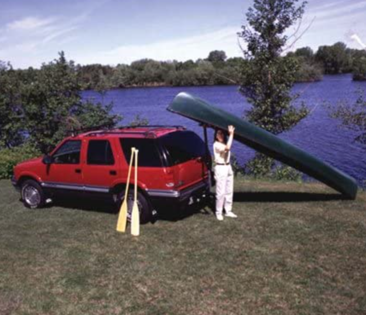 Canoe Loader Rear Trailer Hitch Mount Kayak Car SUV Truck One Person ...