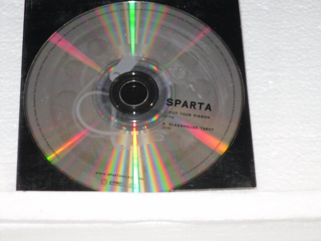 Sparta - Cut Your Ribbon / Glasshouse Trout Promotional ** Free ...