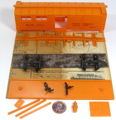 Tru-scale HO Scale Model R.R. Car S823-O-169 Engineering Tool Car ZSH ...