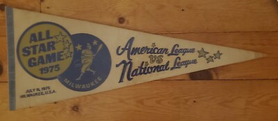 1975 All Star Game pennant Milwaukee | eBay