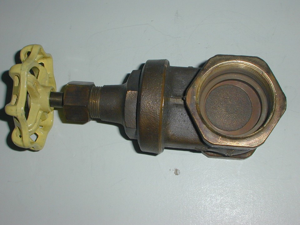 Deca 1 1/2" Threaded Brass Gate Valve | eBay
