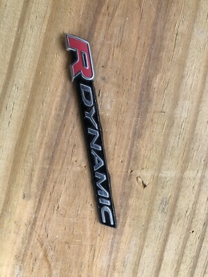Genuine New LAND Rover R DYNAMIC RIGHT WING BADGE Emblem For Range ...