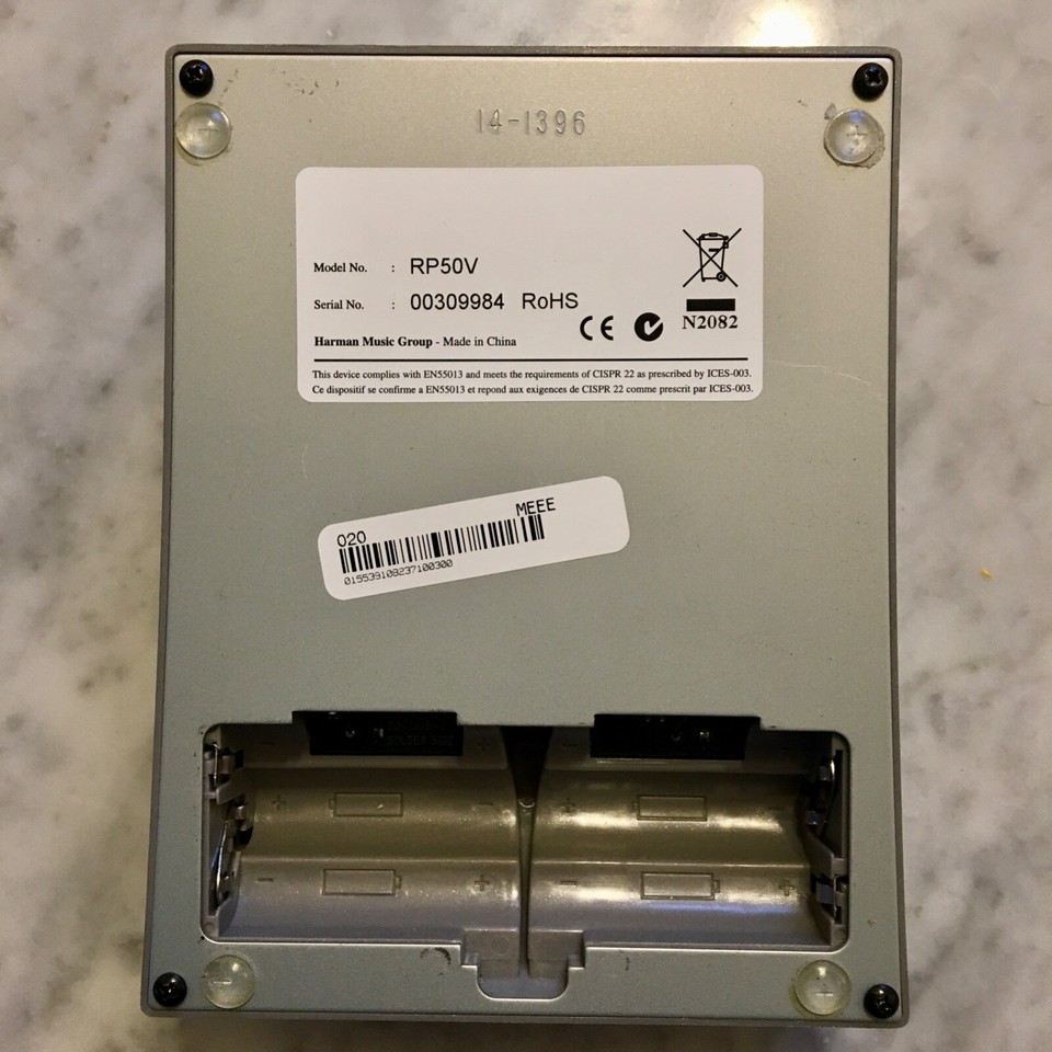 DigiTech RP50 Digial Effects Pedal, No Power Supply, No Battery Cover ...