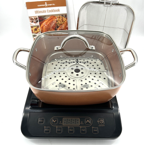 Copper Chef Induction 120V Cooktop Copper Pan Fry Basket | eBay
