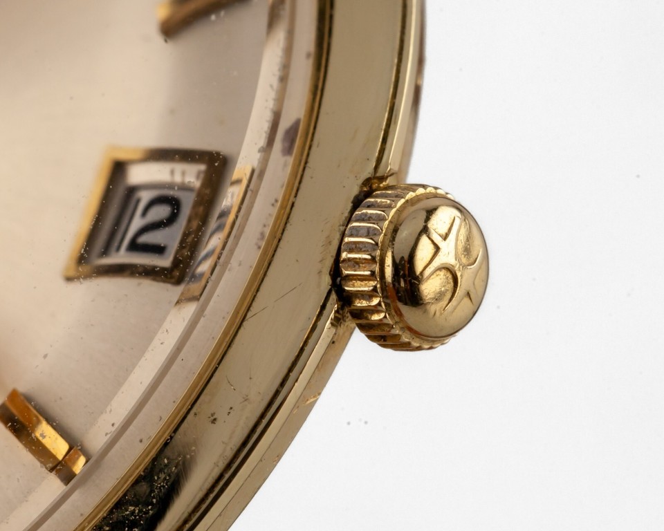 Hamilton 14k Yellow Gold Thin-O-Matic Men's Automatic Watch w/ Date 629 ...
