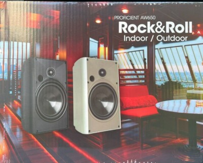 Proficient - AW650BLK - 6.25-Inch Indoor / Outdoor Speakers 8 Ohm ...