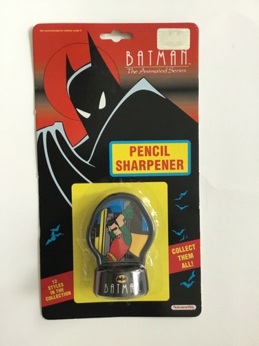 Batman The Animated Series Pencil Sharpener Robin 1992 Sealed | eBay