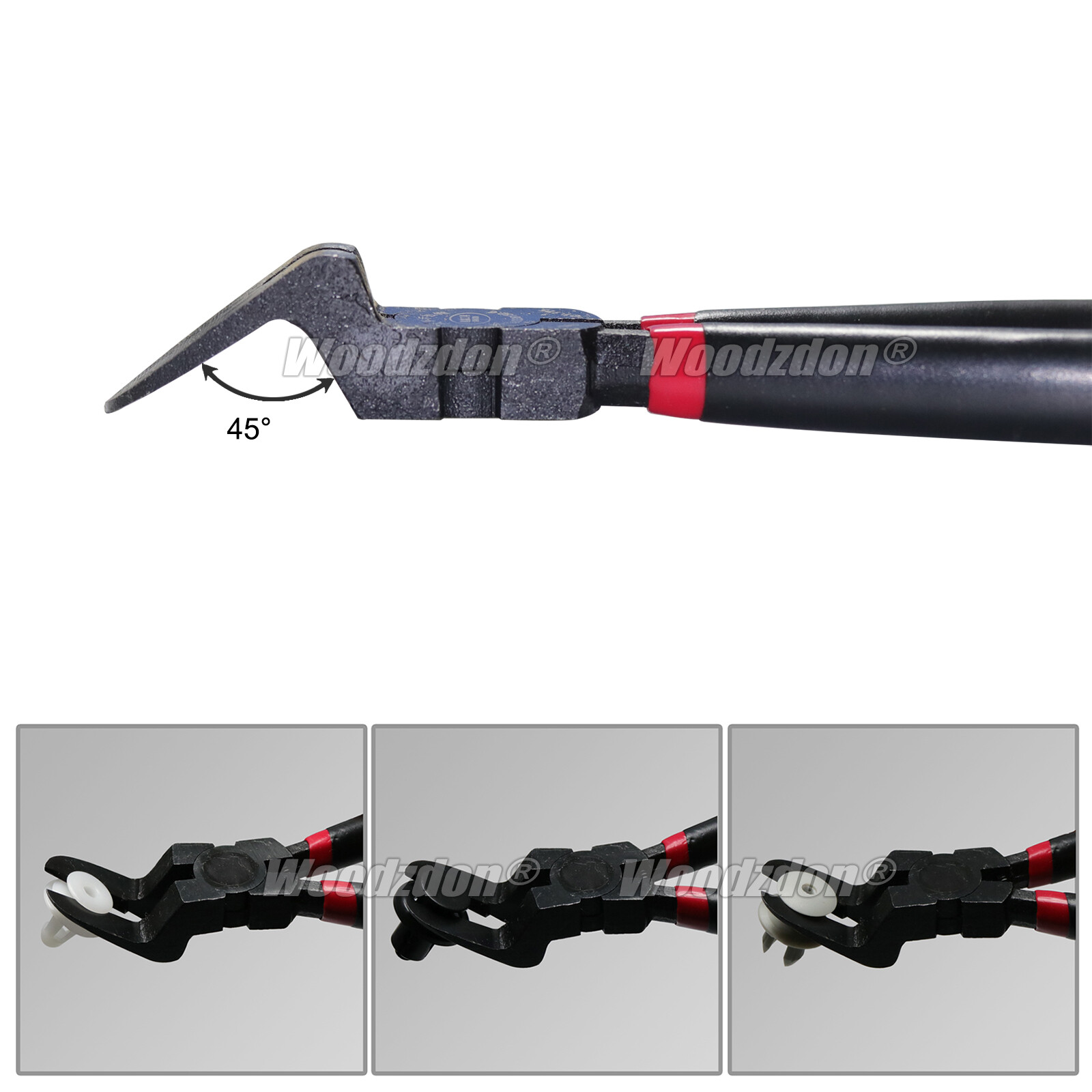 Car Push Pin Retainer Fastener Trim Clip Cutter Puller Pliers Removal ...