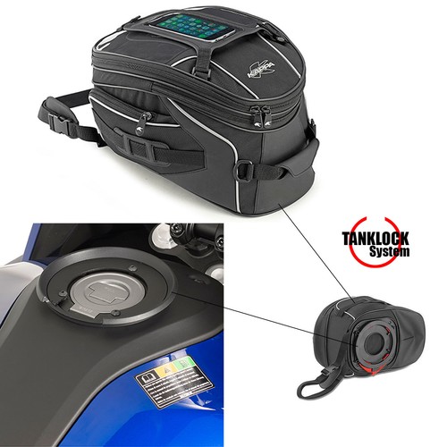 Ducati Monster 696 2010 Kappa Racer Tanklock Bag 16L with Fitting | eBay
