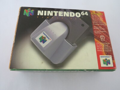 N64 Rumble Pak - Pack Boxed - Official Nintendo 64 | eBay
