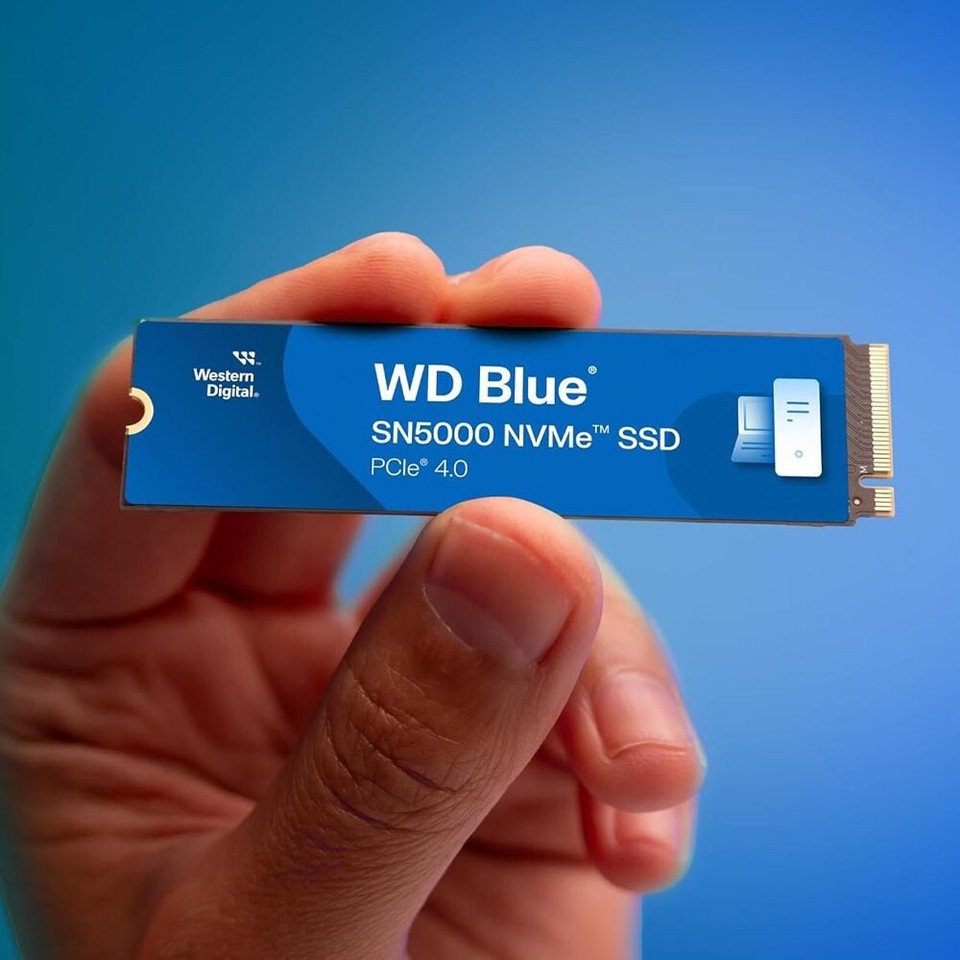 WD Blue SN5000 500GB 1TB 2TB SSD M.2 2280 PCIe 4.0x4 Internal Solid ...