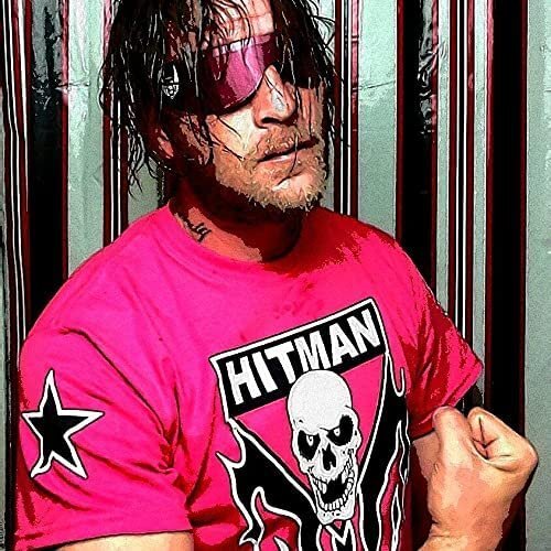 Licensed Vintage Bret Hitman Hart Wrap Around Shades Sunglasses New | eBay