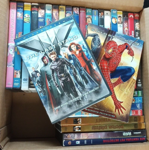 Estate Find 30 DVD Movie Untested Uncleaned Wholesale Mixed Movie Lot ...