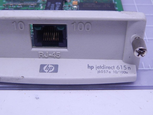 HP 615N JetDirect 10/100tx J6057a Print Server Card T127461 for sale ...