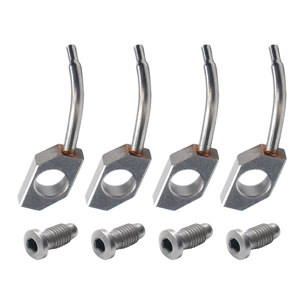 4Pcs Engine Piston Oil Nozzle Kit Sliver For Opel Zafira Chevy Cruze ...