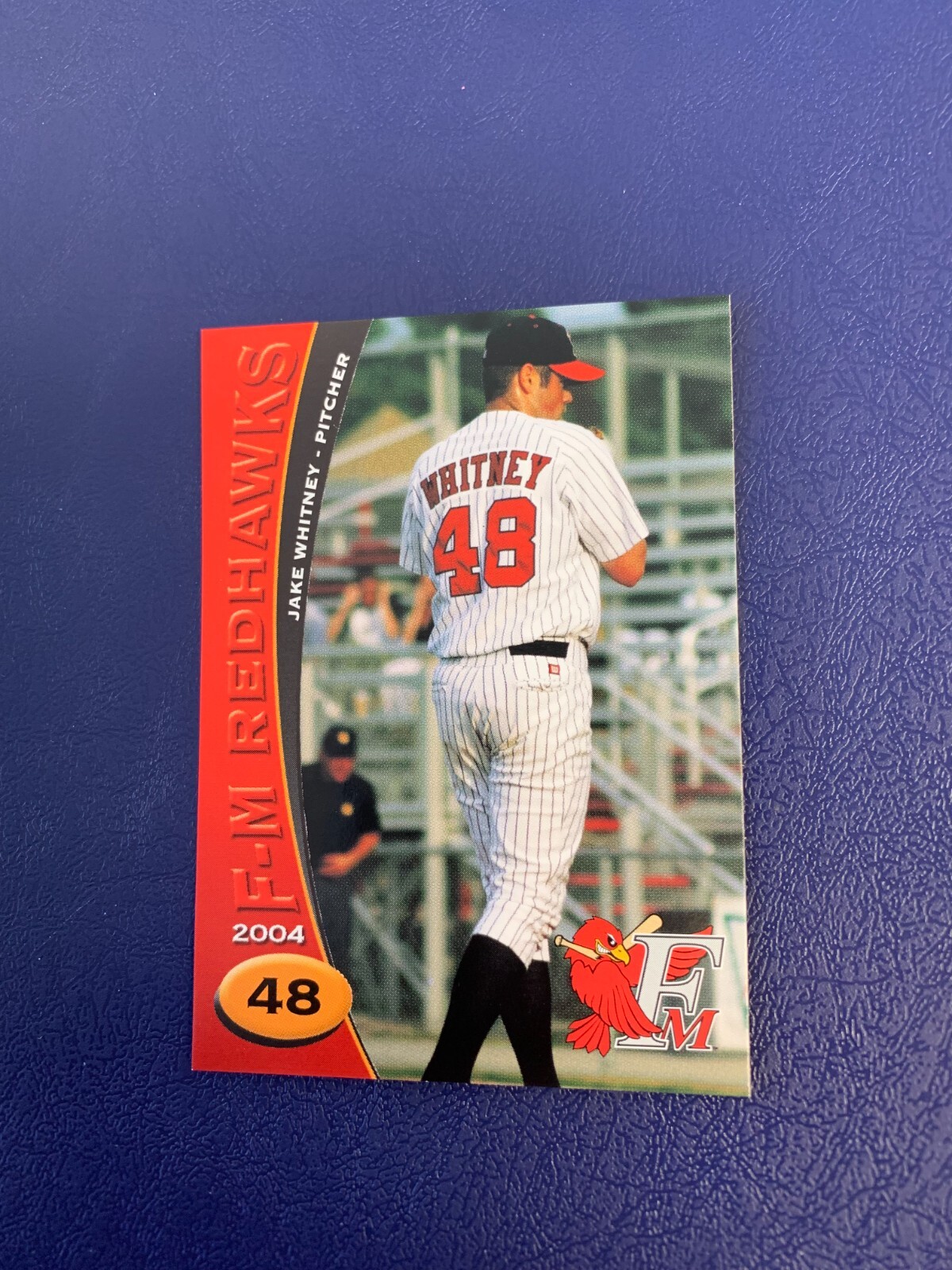 2004 Fargo-Moorhead Redhawks Jake Whitney - Minor League Baseball Card ...