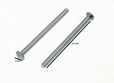 Electric Plug Socket Machine Screws BZP 3.5mm X 50mm Pack Of 2000 ...