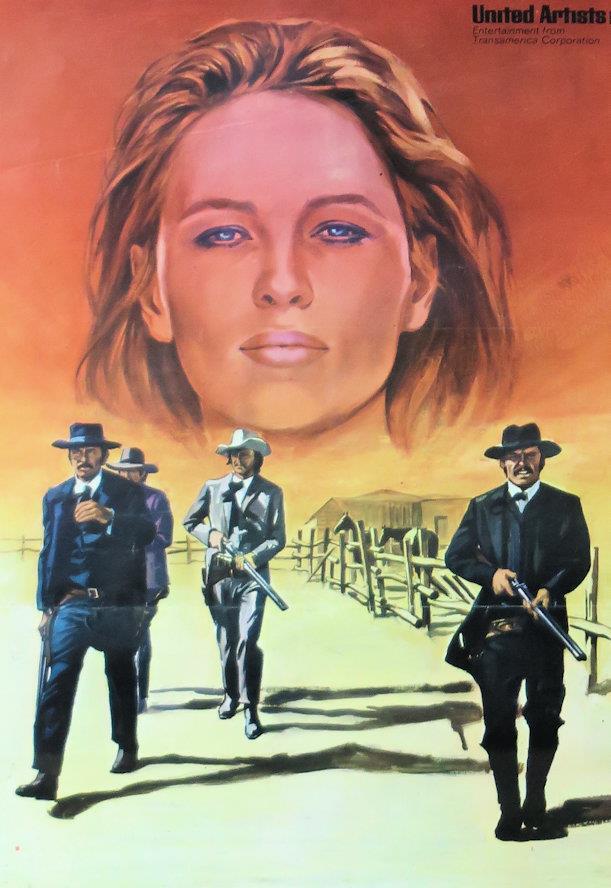 R383 DOC Italian locandina 1972 Stacy Keach, Faye Dunaway, Harris Yulin ...